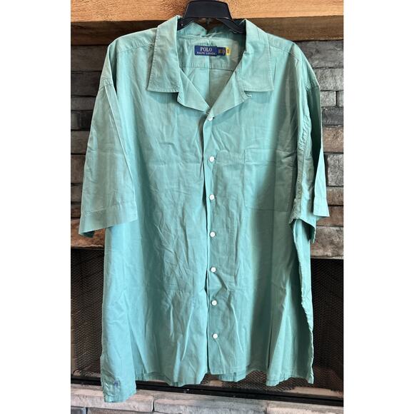 Polo Ralph Lauren | Shirts | Mens Polo Ralph Lauren Green Short Sleeve ...